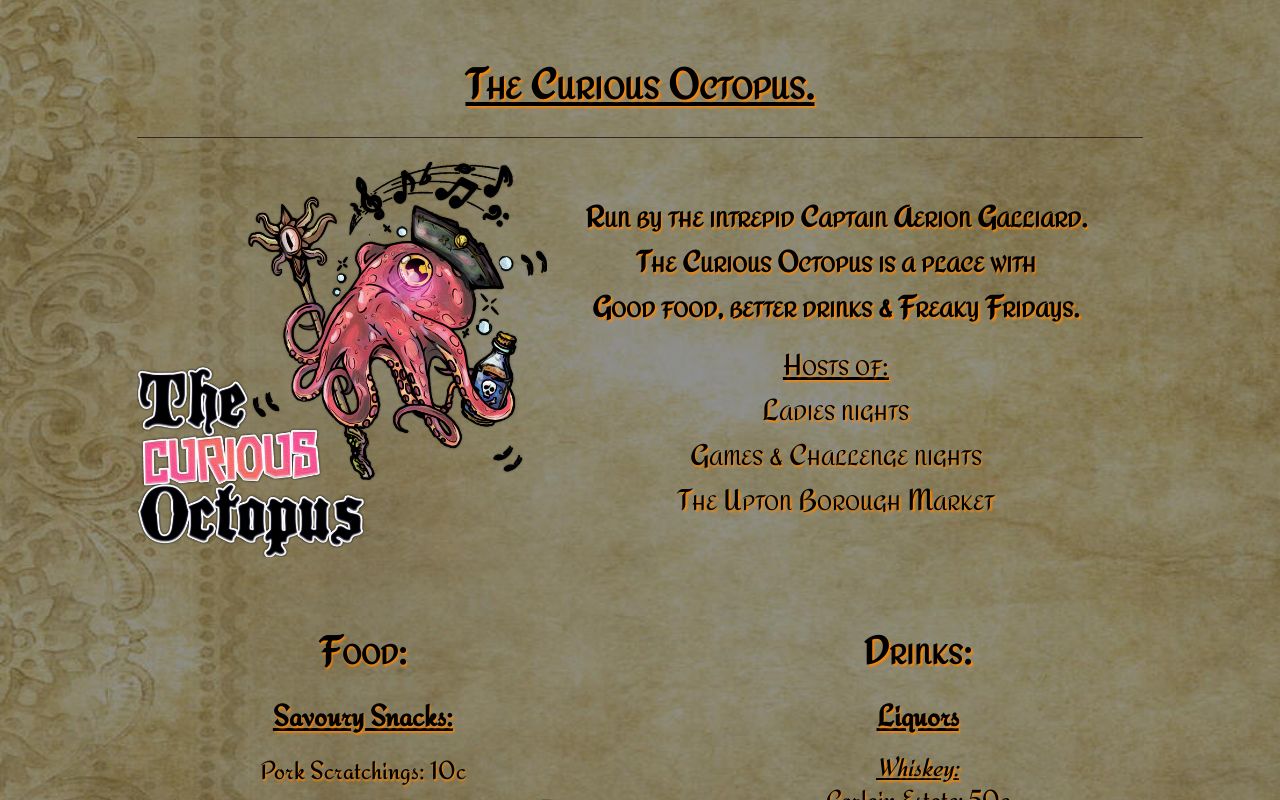 The Curious Octopus